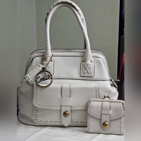 Coach | Bags | Vintage Coach Thompson Legacy Satchel And Wallet | Poshmark